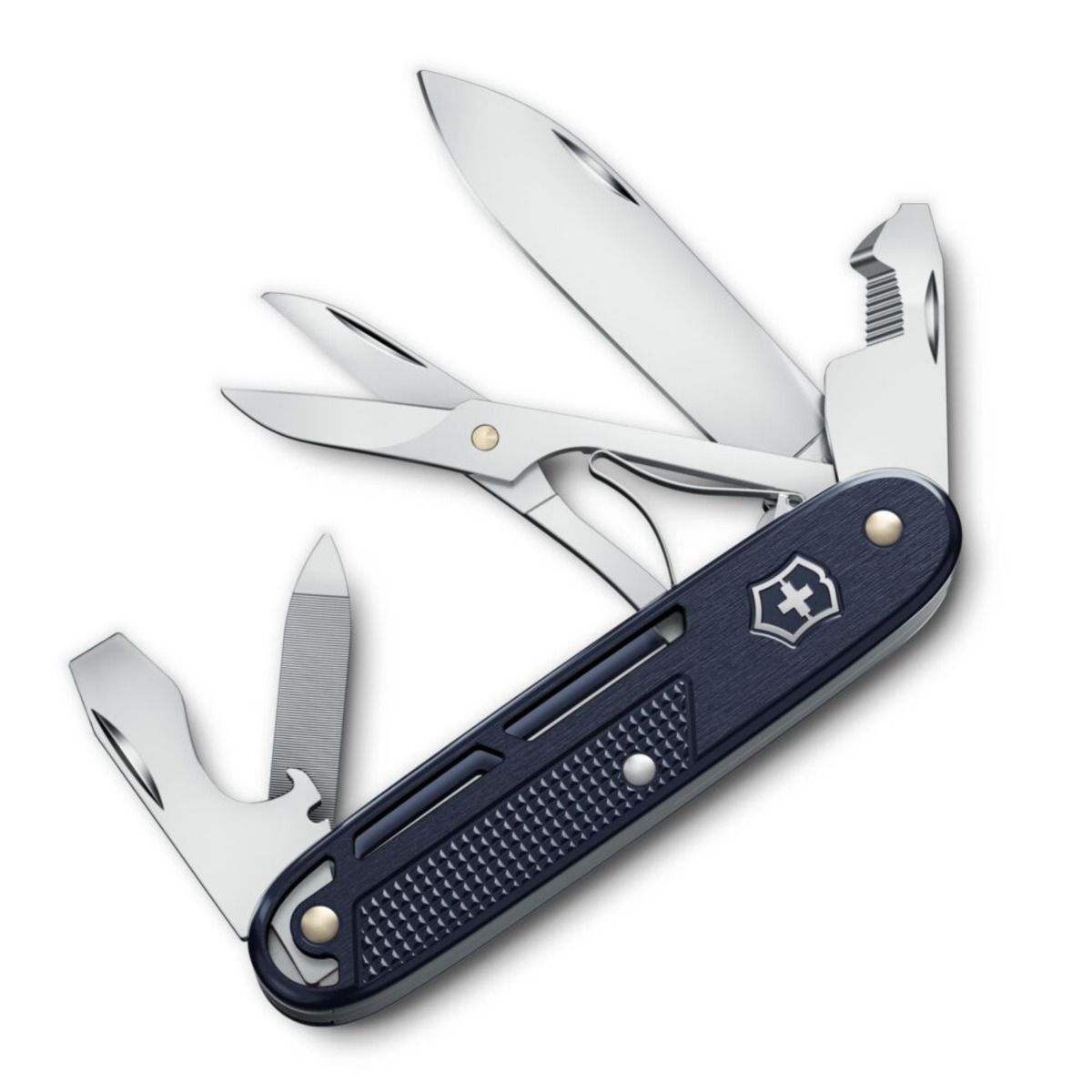 Victorinox Synergy X Alox – Premium Swiss Pocket Knife with 10 Functions